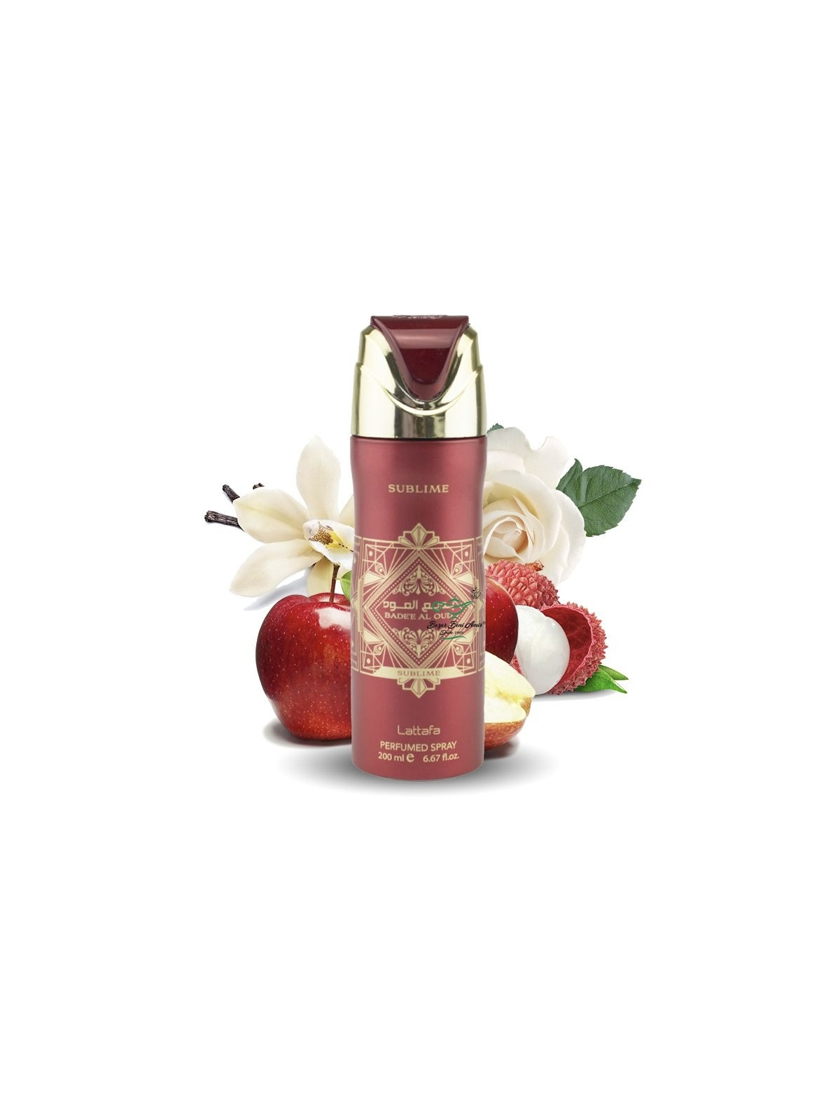 BODY SPRAY DESODORANTE BADEE AL OUD SUBLIME 200ML - LATTAFA